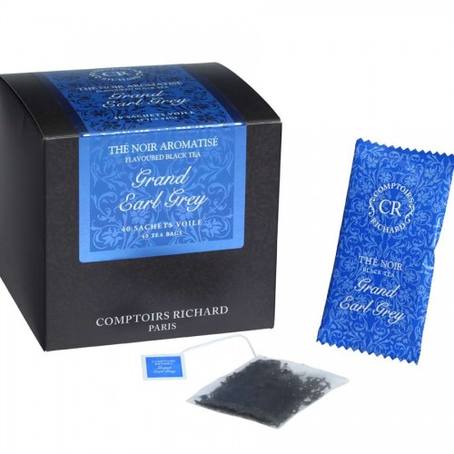 Thé – grand Earl Grey la boite de 40 sachets – André Claude