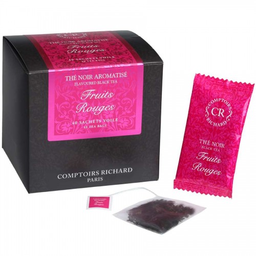 Thé – fruits rouges la boite de 40 sachets – André Claude